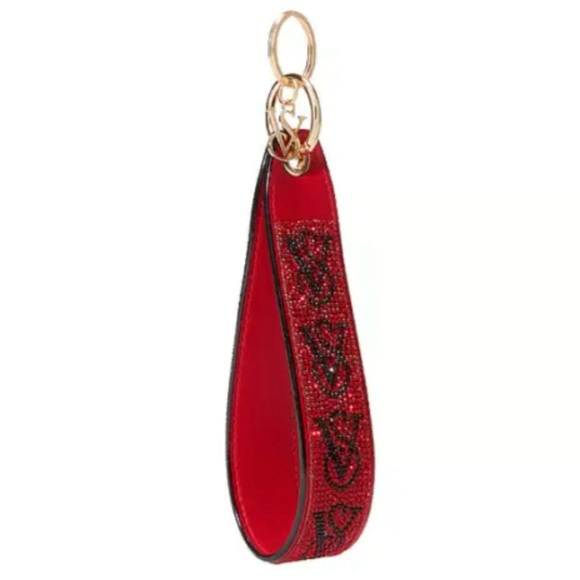 Victoria's Secret | Accessories | Victorias Secret Rhinestone Dark Red ...